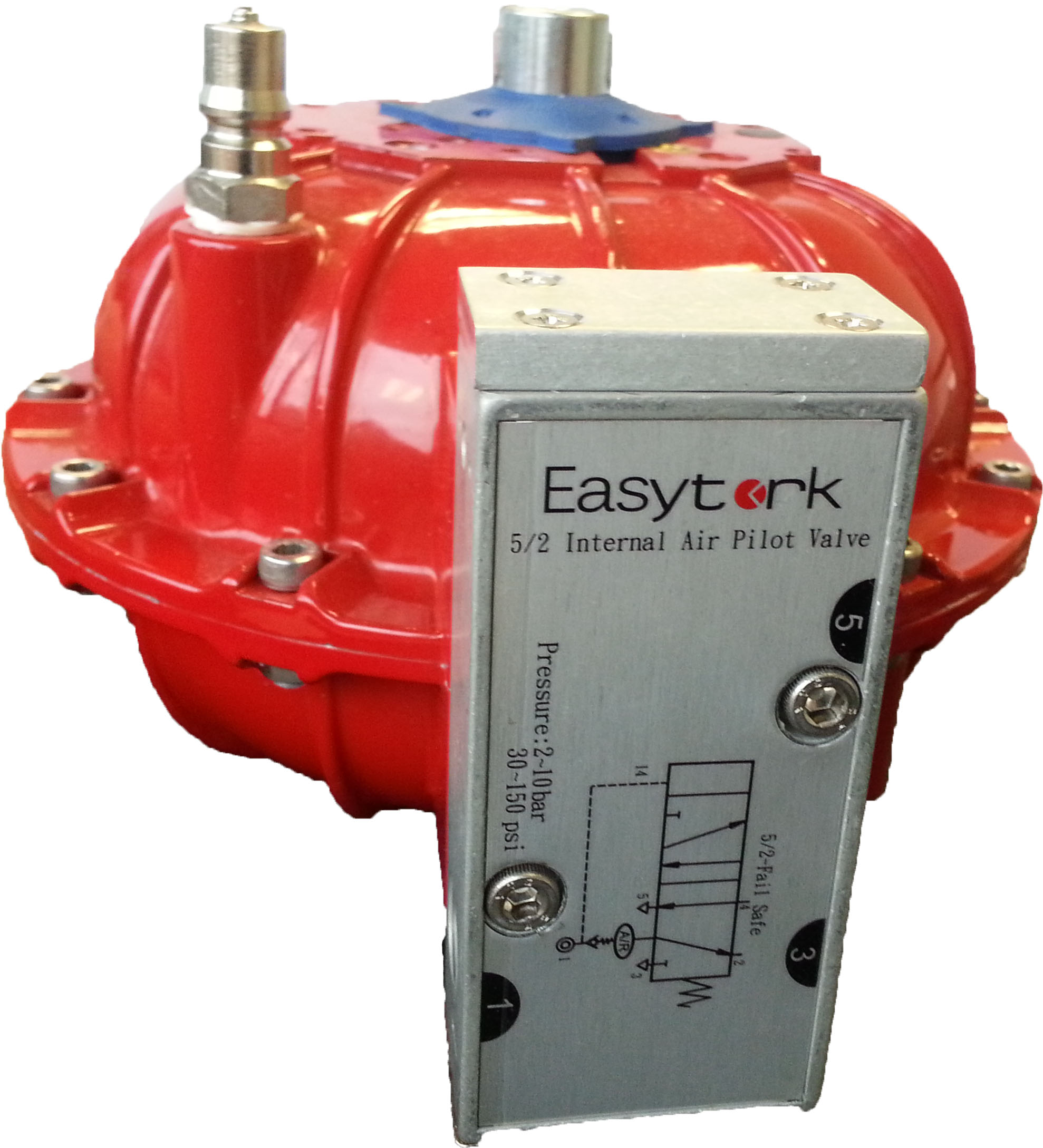 Easytork - Products - Air Pilot Valve; Pneumatic Rotary Vane Actuators ...